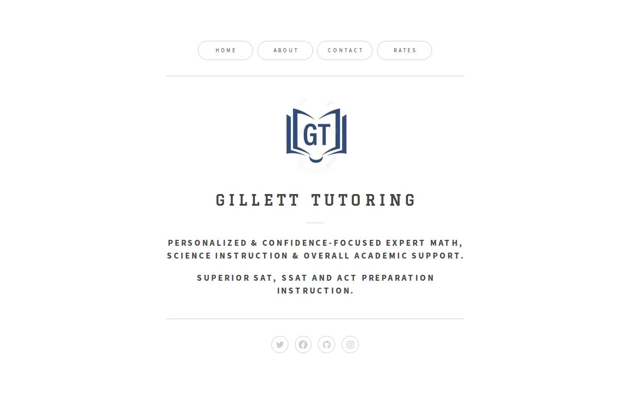 GILLETT TUTORING